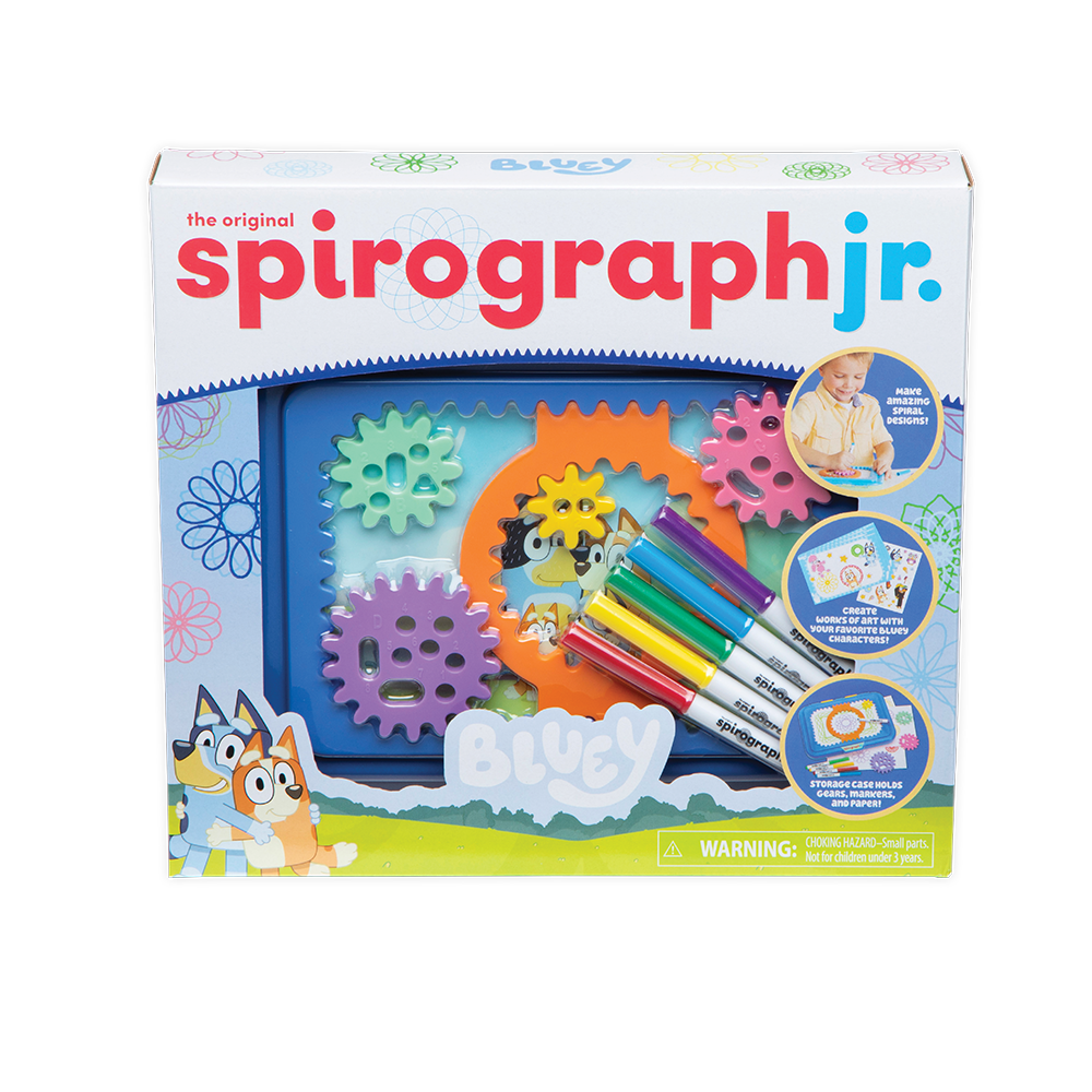 Bluey Spirograph Jr for ages 4+ - Building Blocks