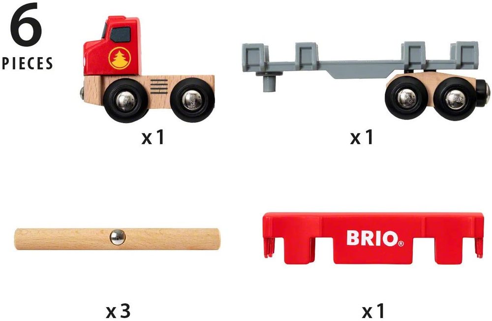 33657 BRIO Lumber Truck - Building Blocks