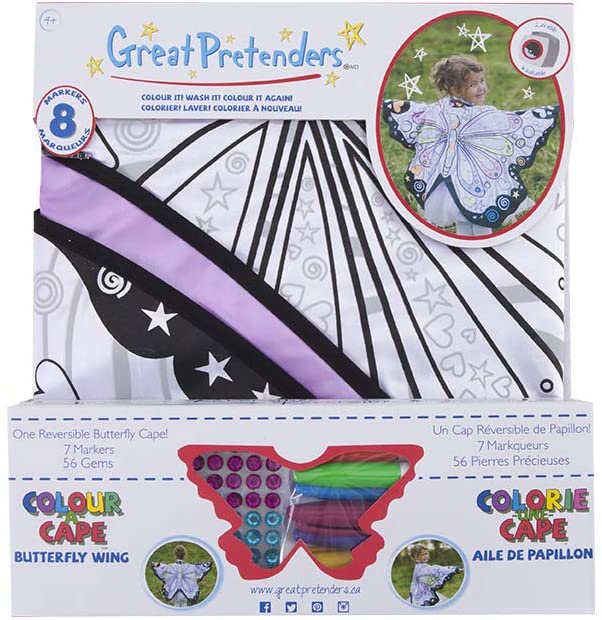 Color A Cape Butterfly Wings - Building Blocks