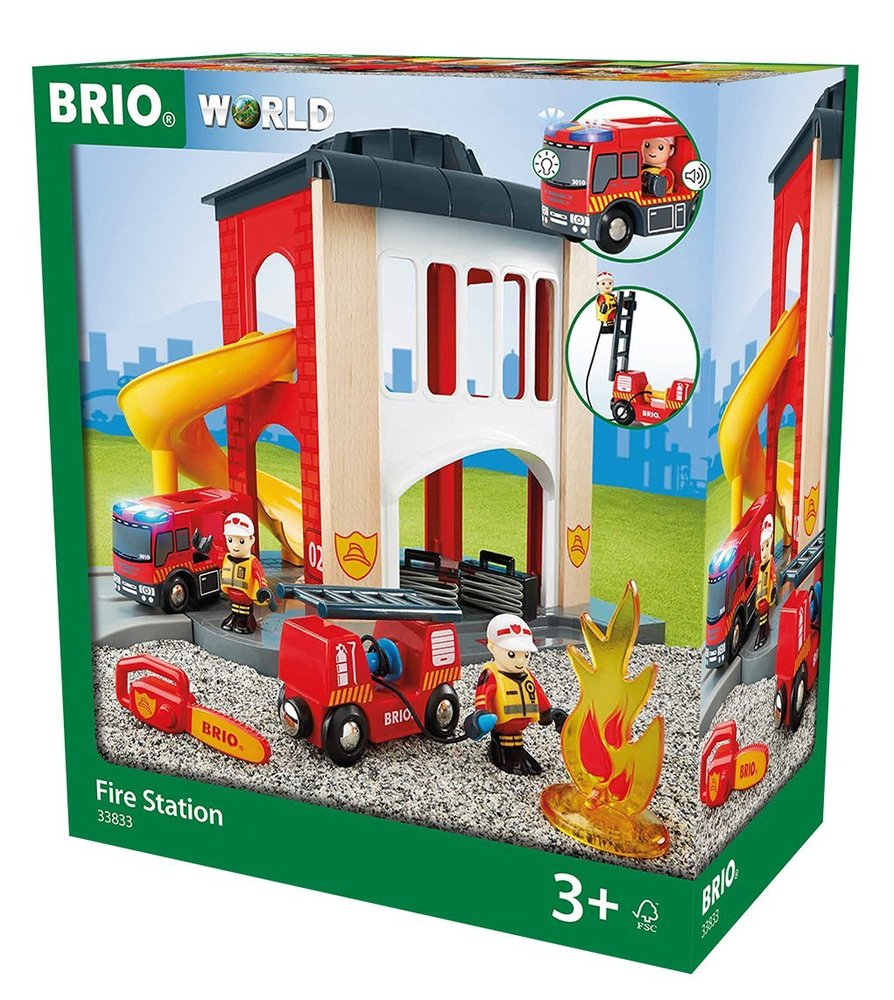 Brio Central Fire Station - Building Blocks