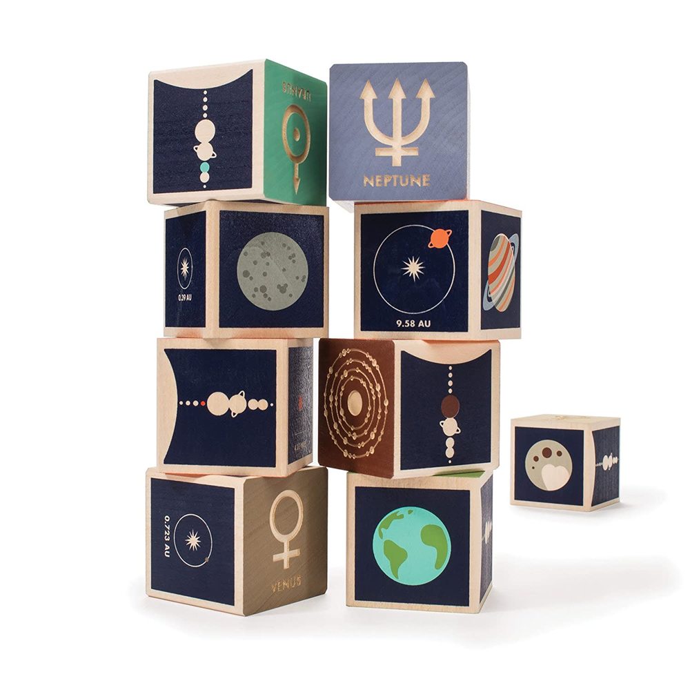 Uncle Goose Planet Blocks - Building Blocks