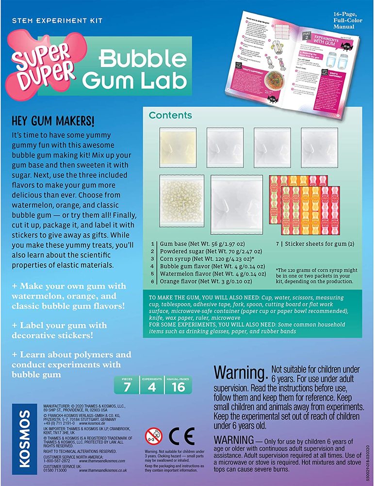 Bubble Gum Lab - Building Blocks