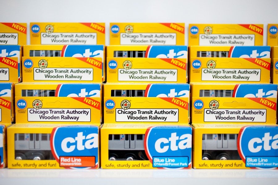 CTA Chicago 'L' Train - Building Blocks