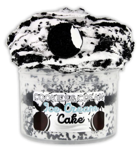 COOKIES & CREAM ICE-CREAM CAKE SLIME - Building Blocks