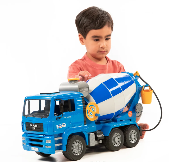 MAN Cement Mixer - Building Blocks