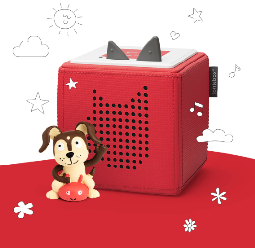 Tonies box Playtime Puppy Starter Set - Red - Building Blocks