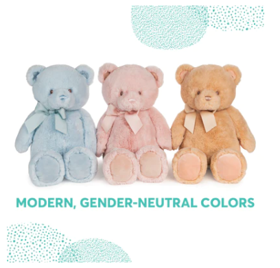 Baby GUND My First Friend Teddy Bear, Pink - Gund Plush - Building Blocks