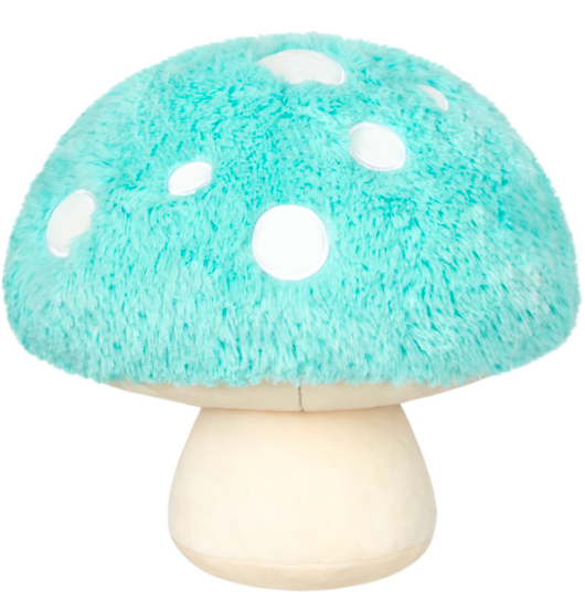 Squishable Mini Turquoise Mushroom - Building Blocks