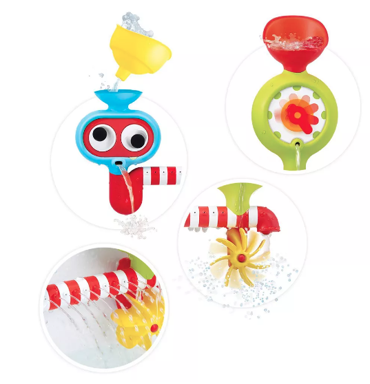 Yookidoo Spin 'N' Sprinkle Water Lab Ages 1 - 3 - Building Blocks
