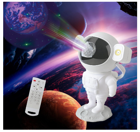 Astrolite Galaxy Projector and Bluetooth Speaker - Building Blocks