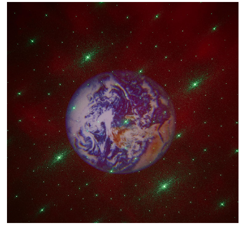 Astrolite Galaxy Projector and Bluetooth Speaker - Building Blocks