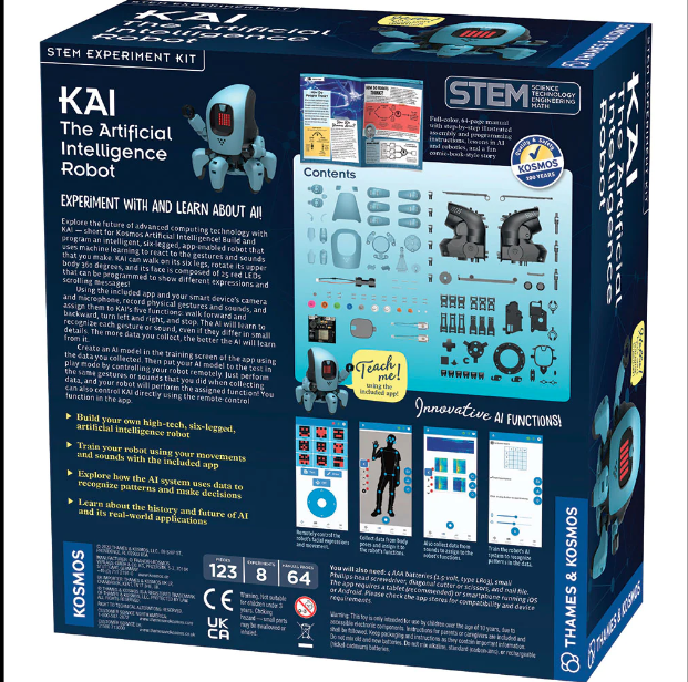 KAI: The AI Robot Experiment and Programming Kit for Ages 12 ...