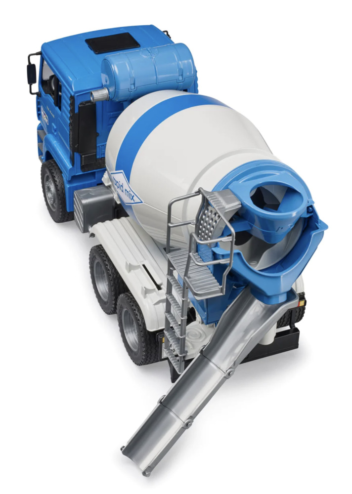 Bruder 2738 MAN Cement Mixer Ages 3+ - Building Blocks