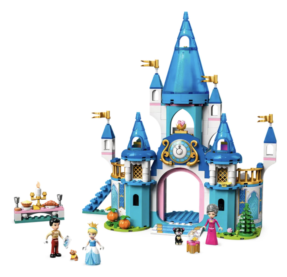 Cinderella and Prince Charming's Castle - Building Blocks