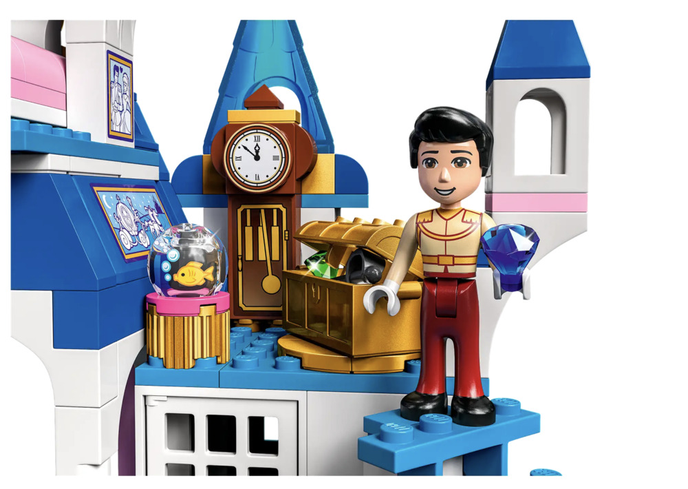 Cinderella and Prince Charming's Castle - Building Blocks