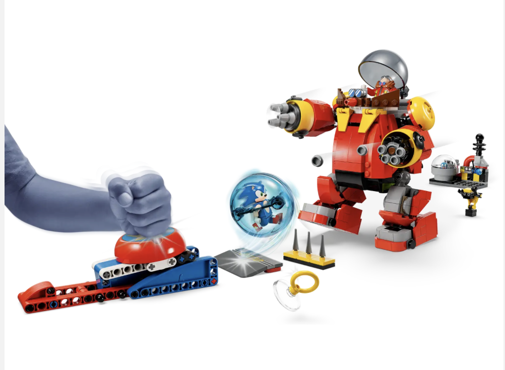 LEGO Sonic vs. Dr. Eggman's Death Egg Robot - Building Blocks