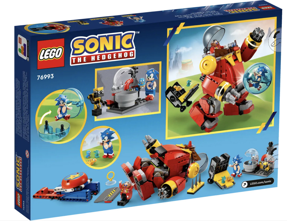 LEGO Sonic vs. Dr. Eggman's Death Egg Robot - Building Blocks