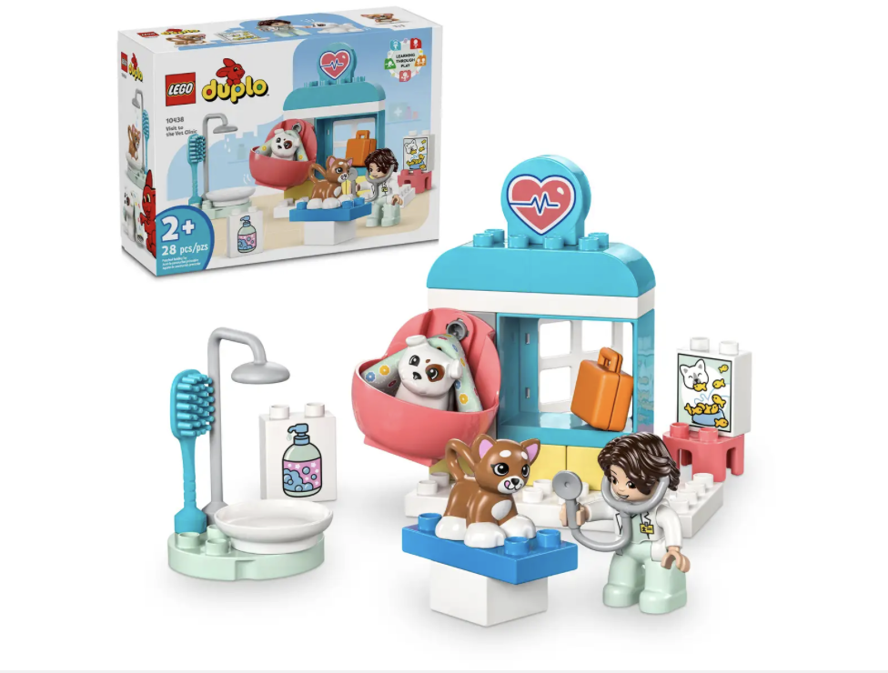 LEGO Visit to the Vet Clinic - Building Blocks