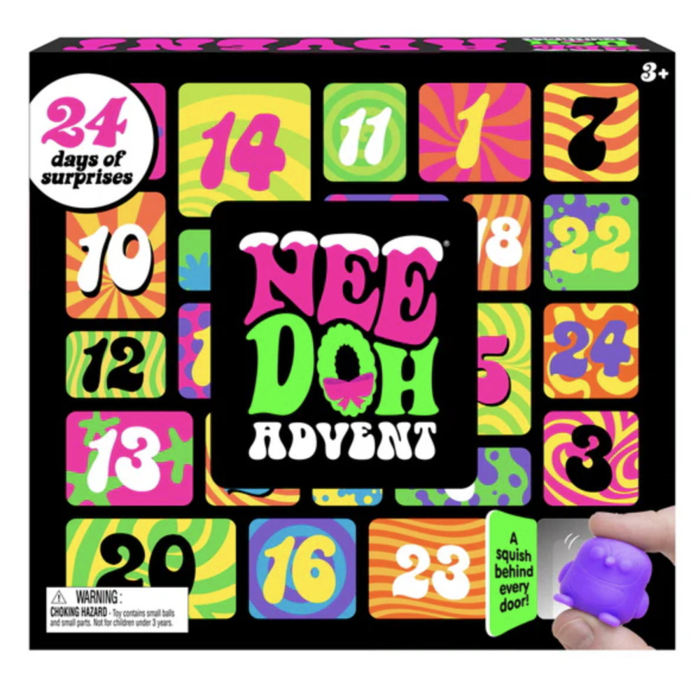 Nee Doh Squishmas 2024 Advent Calendar - Building Blocks
