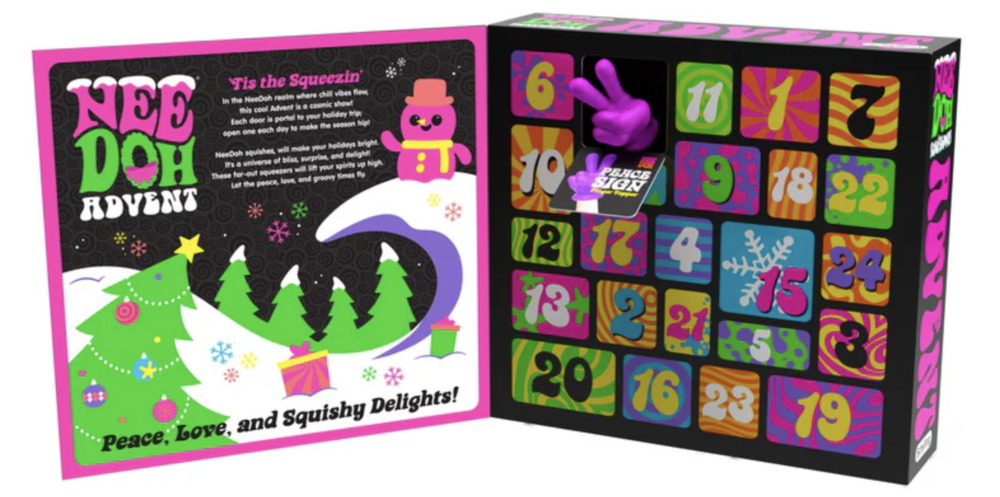 Nee Doh Squishmas 2024 Advent Calendar - Building Blocks