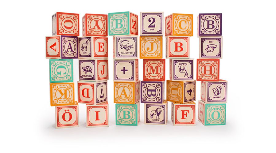 Uncle Goose Swedish Blocks - Building Blocks
