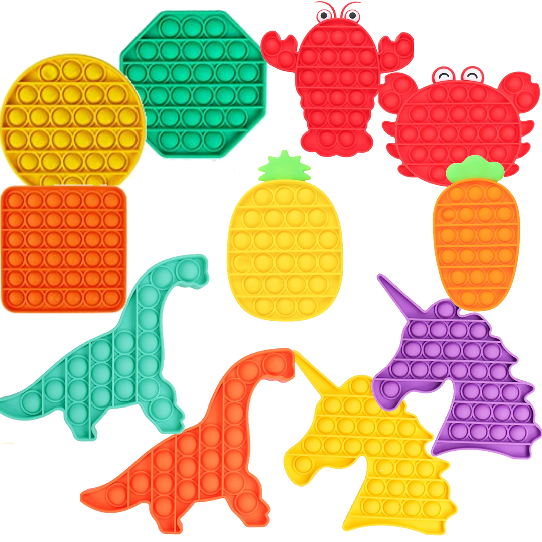 Pop It! Fidget Popper - Building Blocks