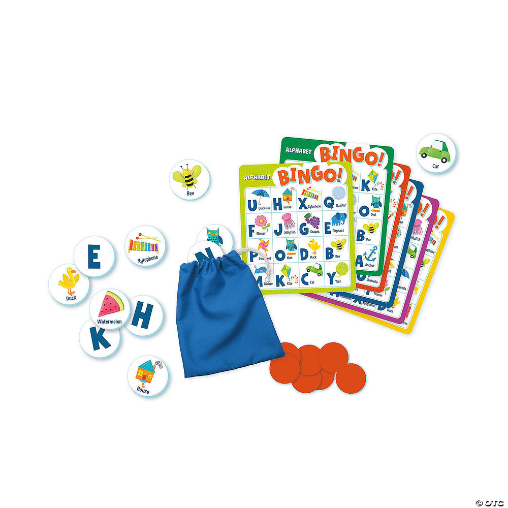 Alphabet Bingo Board Game Building Blocks Alphabet Bingo Board Game Building Blocks