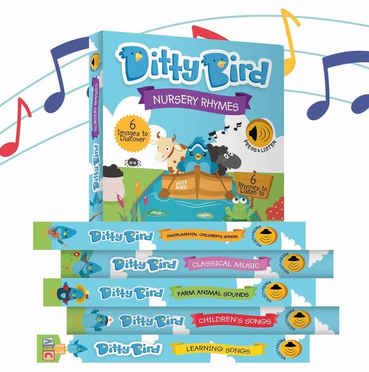 Ditty Bird Interactive Musical Books - Building Blocks